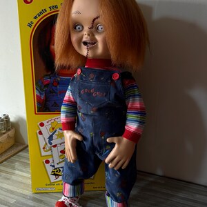 Chucky Doll Life Size Prop - Curse of Chucky Doll (E) - Custom Good ...