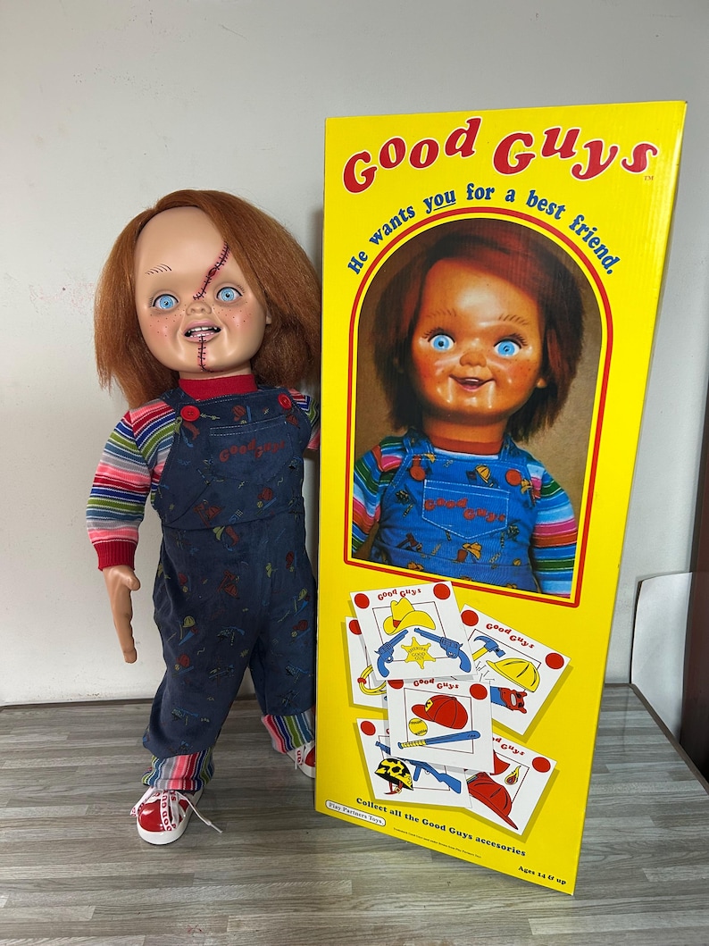 Chucky Doll Life Size Prop - Curse of Chucky Doll (E) - Custom Good ...