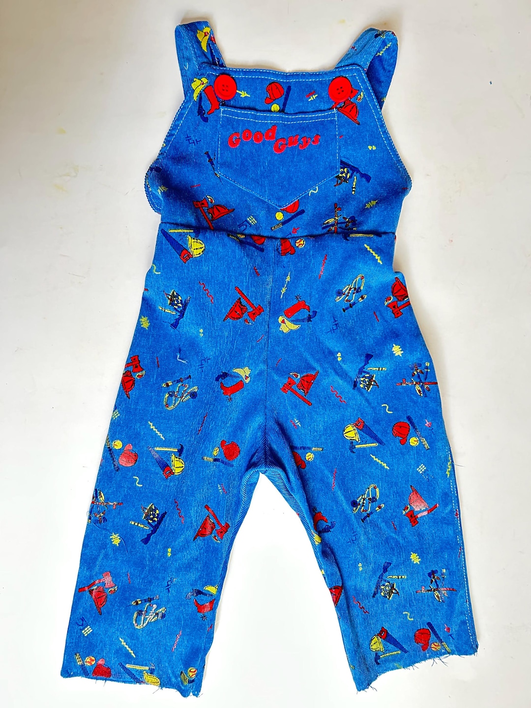 Chucky Overalls CP1 1988- Good Guys 1:1 Prop - Etsy