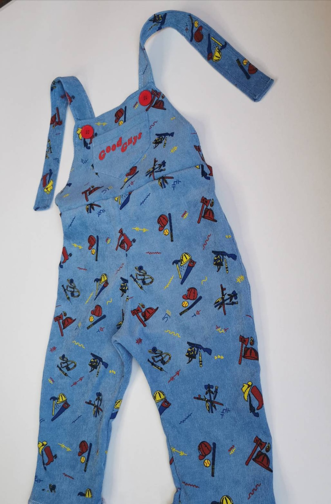 Custom Chucky Clothes overall Good Guys 1:1 Prop - Etsy