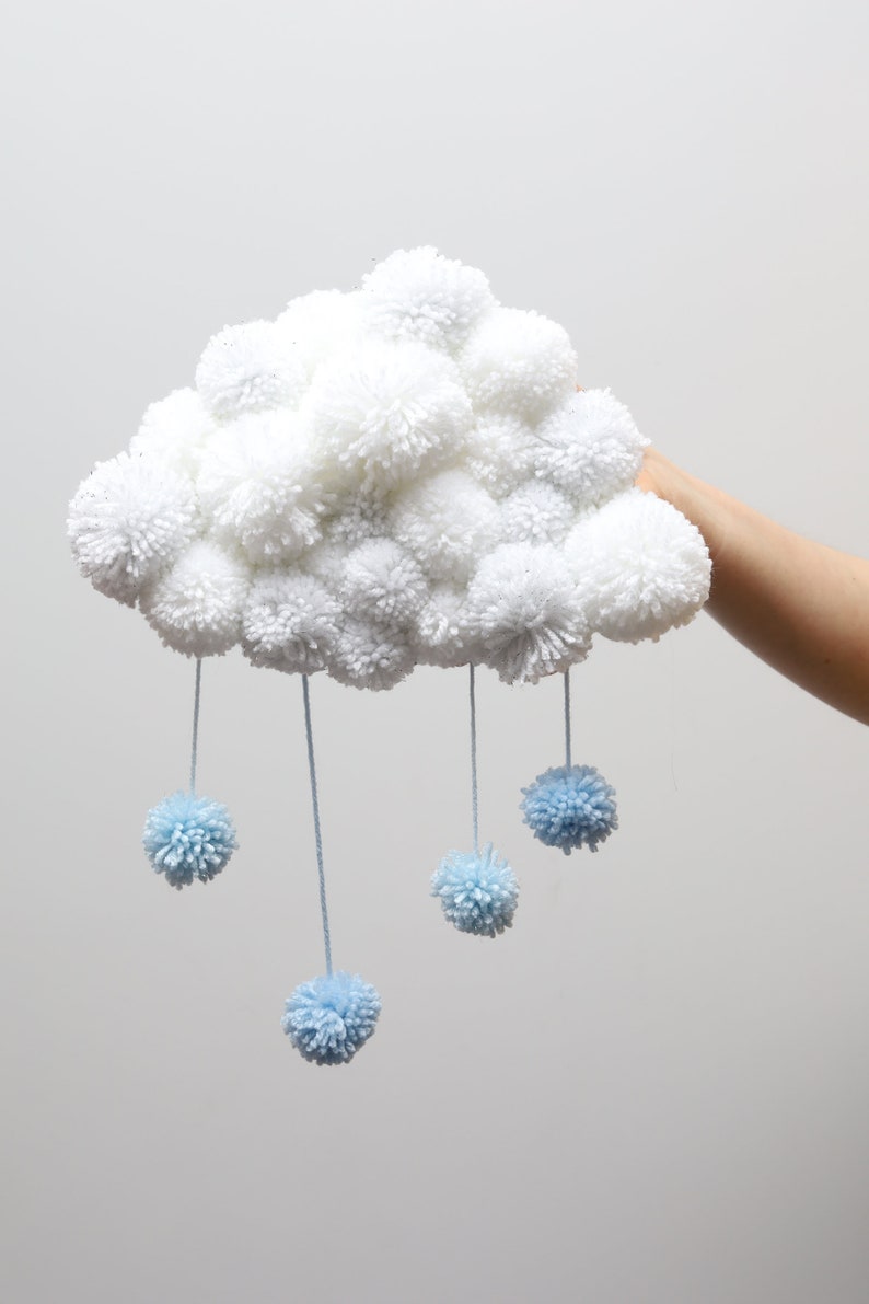 Pom Pom Cloud - Etsy