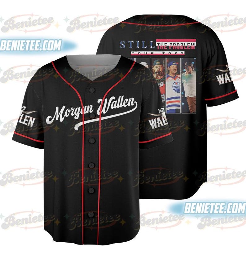 Morgan Wallen Still the Problem Tour 2026 Baseball Jersey, Morgan ...