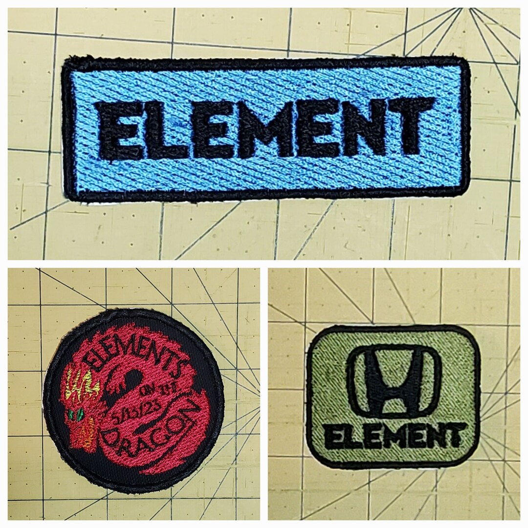 Honda Element Logo Embroidered Patches - Etsy