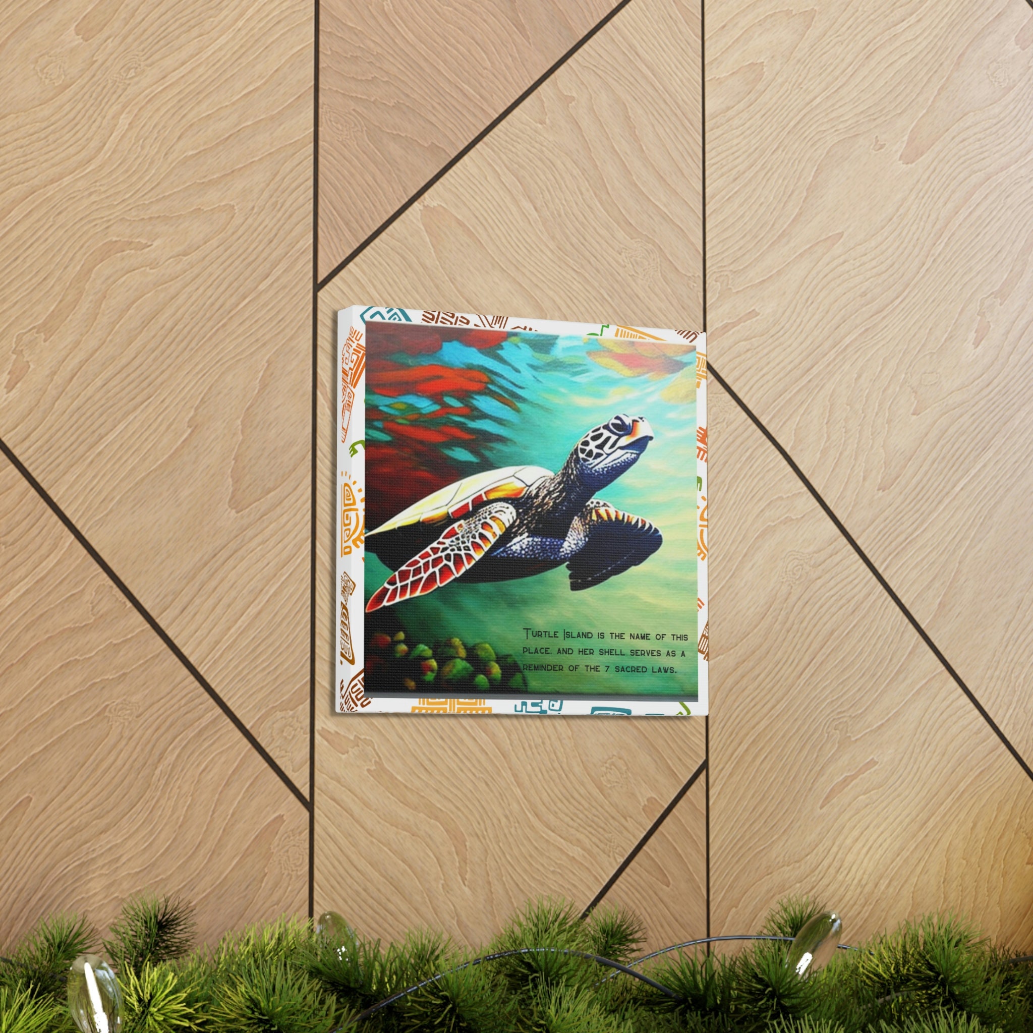 Turtle Island is the Name of This Place Concept Art Aboriginal American ...