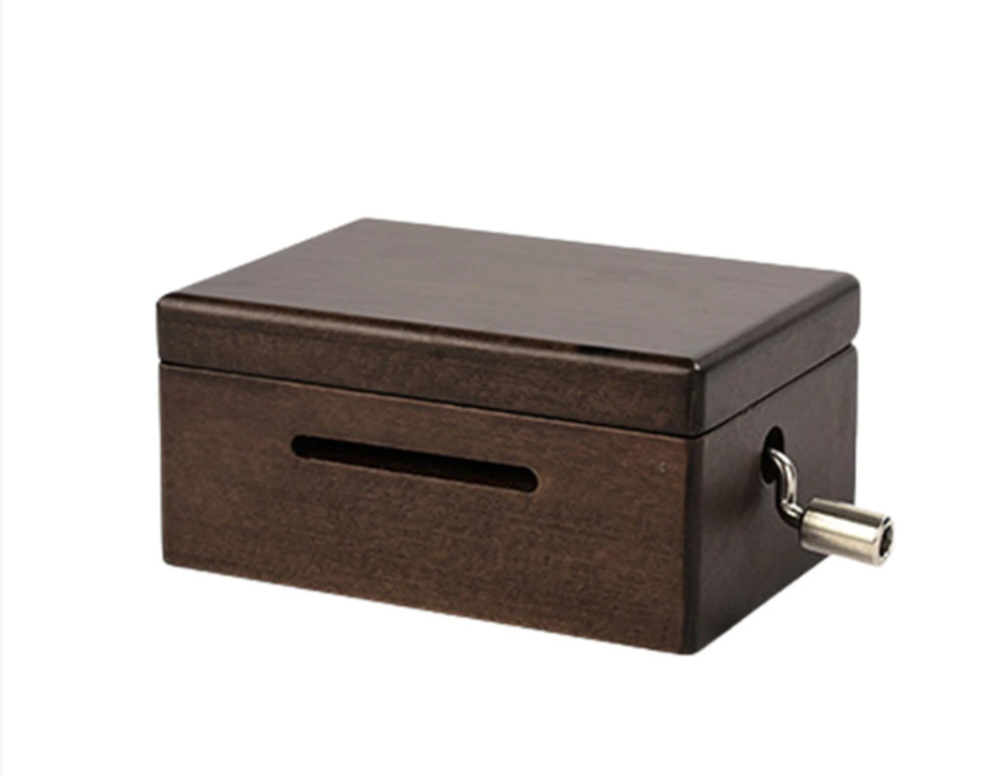 15 Note DIY Hand-cranked Handcrafted Wooden Music Box for Birthday ...