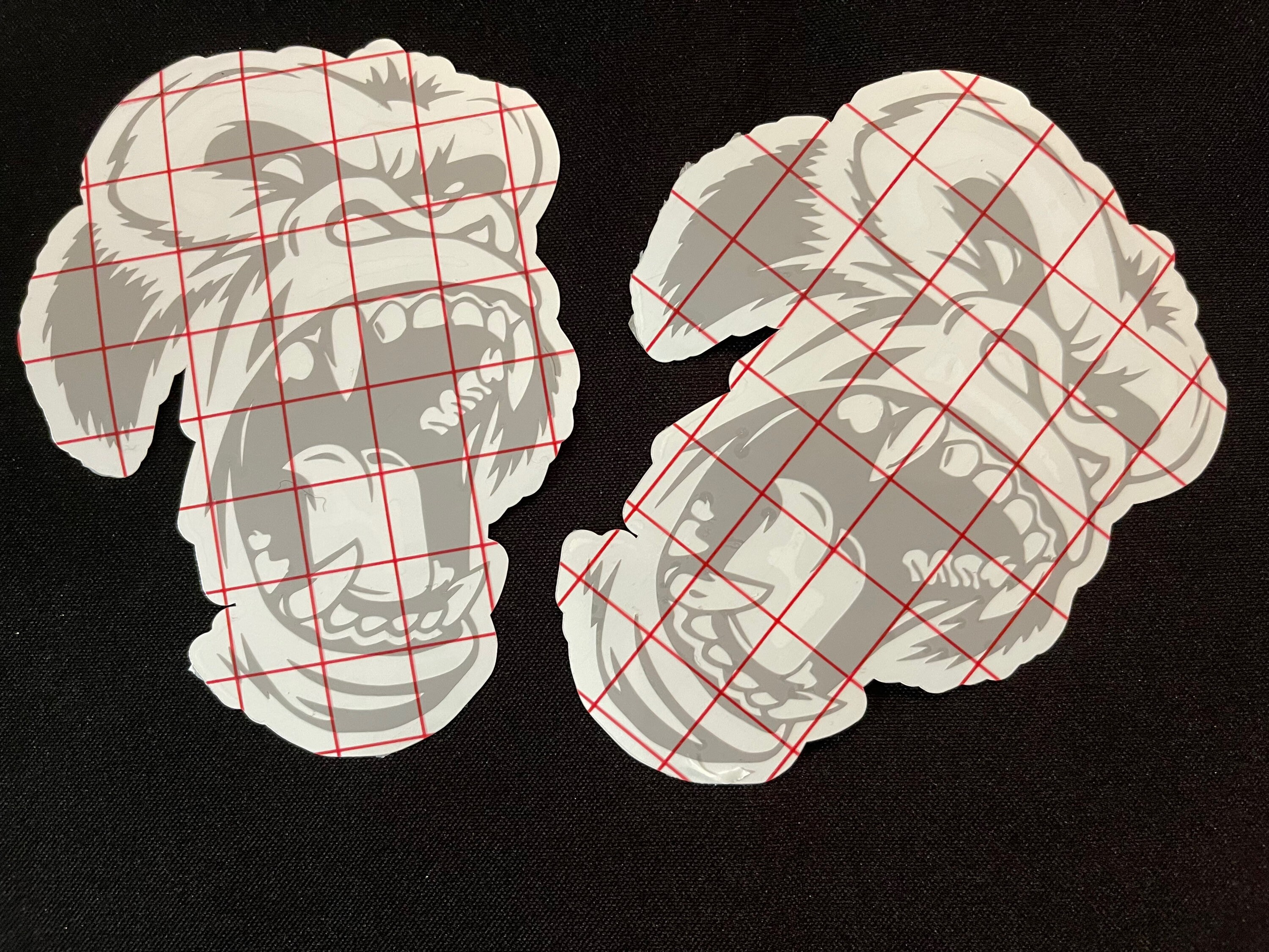 Angry Gorilla Vinyl Decal - Etsy
