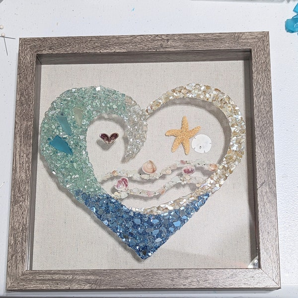 Sea Shell Resin Art - Etsy