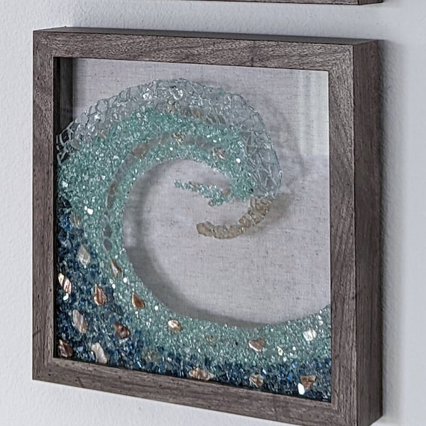 Sea Glass Frame - Etsy