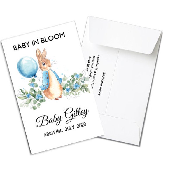 Birthday Seed Packet - Etsy