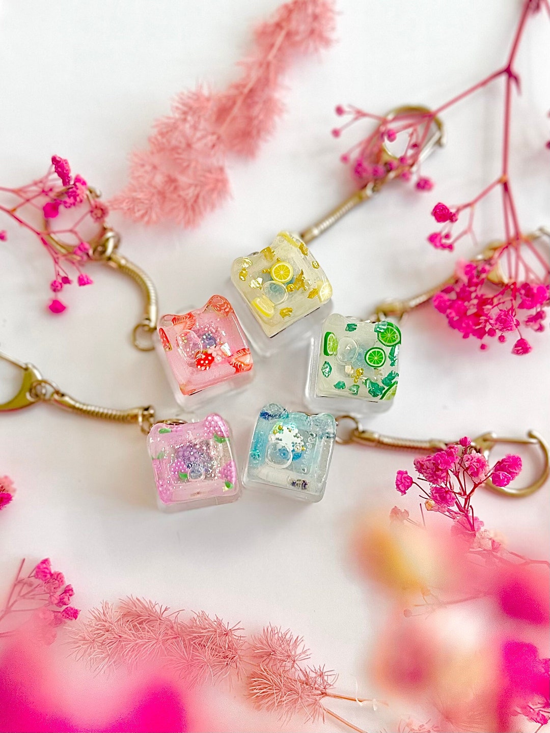 SHAKER Artisan Mechanical Keycap Keyring Combo SUPER CLICKLY ...