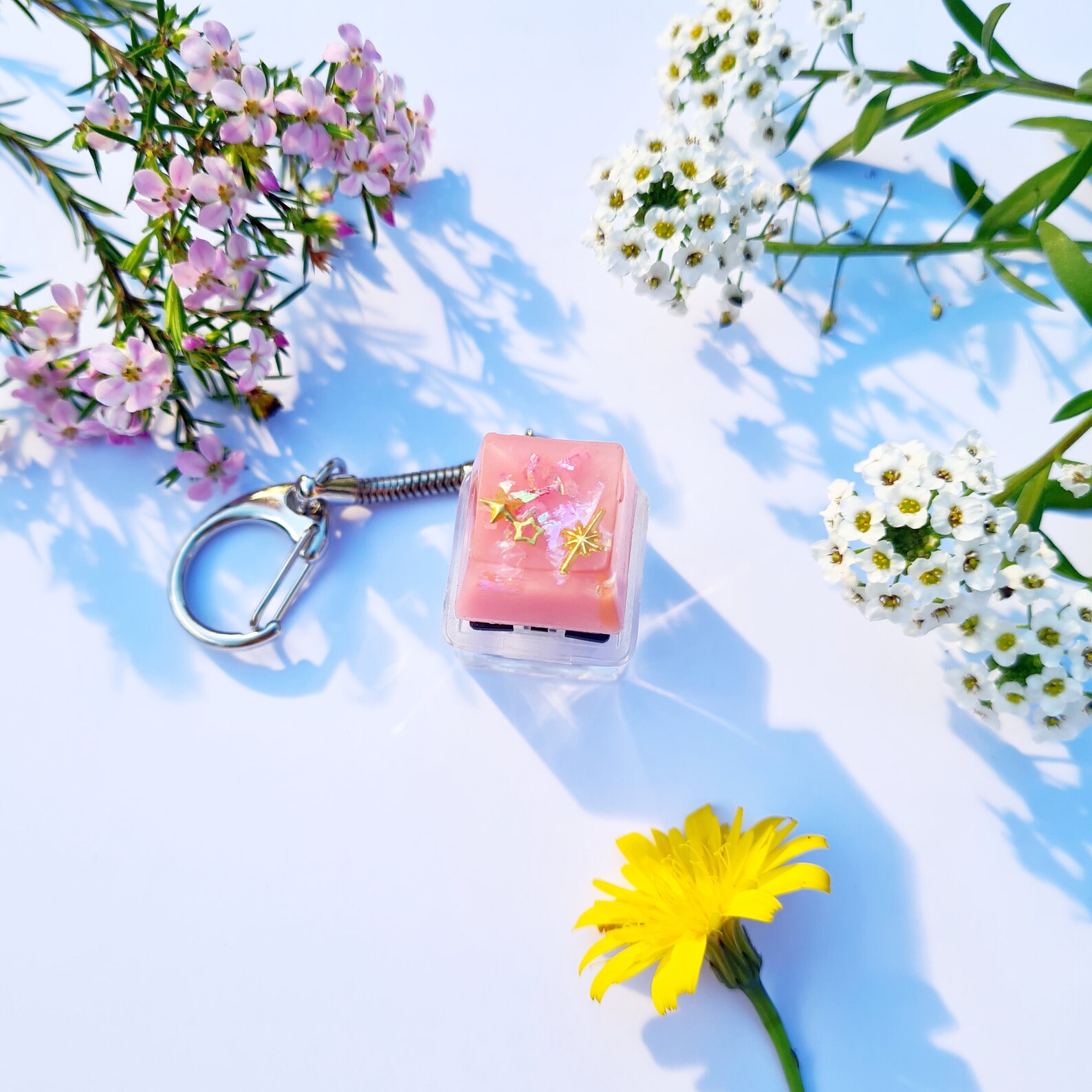 PREMIUM Artisan Mechanical Keycap Keyring Combo SUPER - Etsy