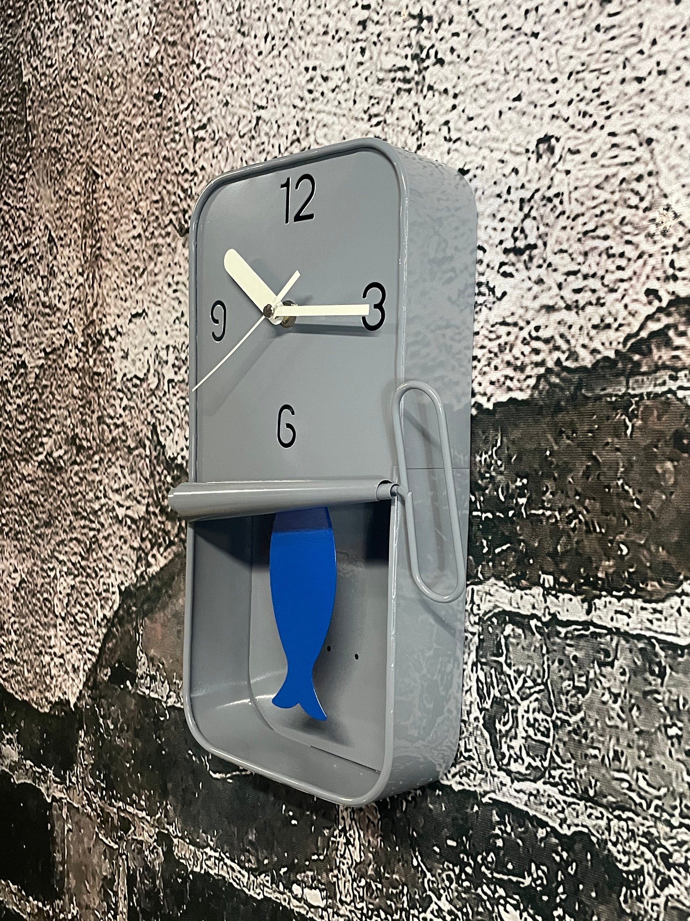 Sardine Tin Wall Clock Pendulum Clock Novelty Quirky Decor - Etsy UK