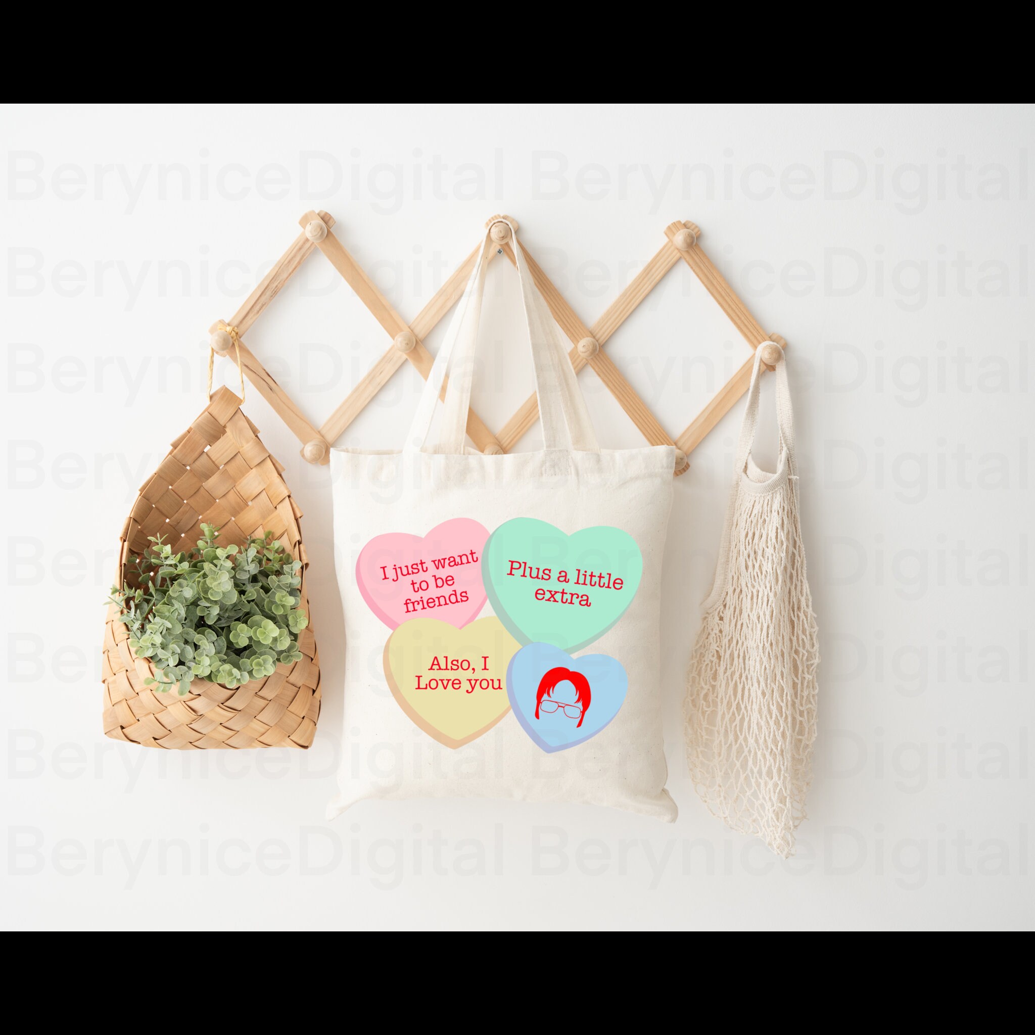 Dwight Heart Candy PNG - Etsy