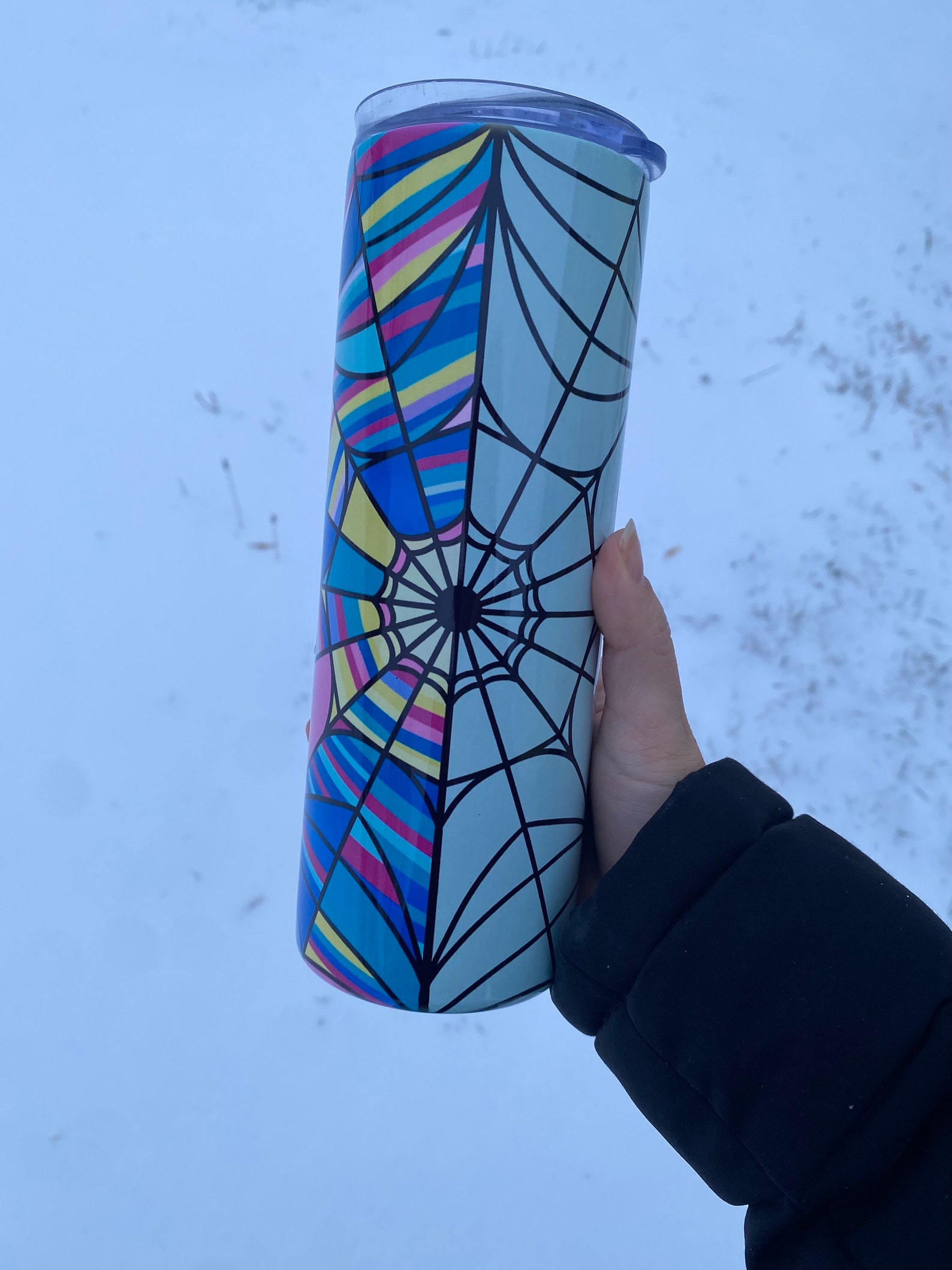 Wednesday Glass Window Wrap - Etsy