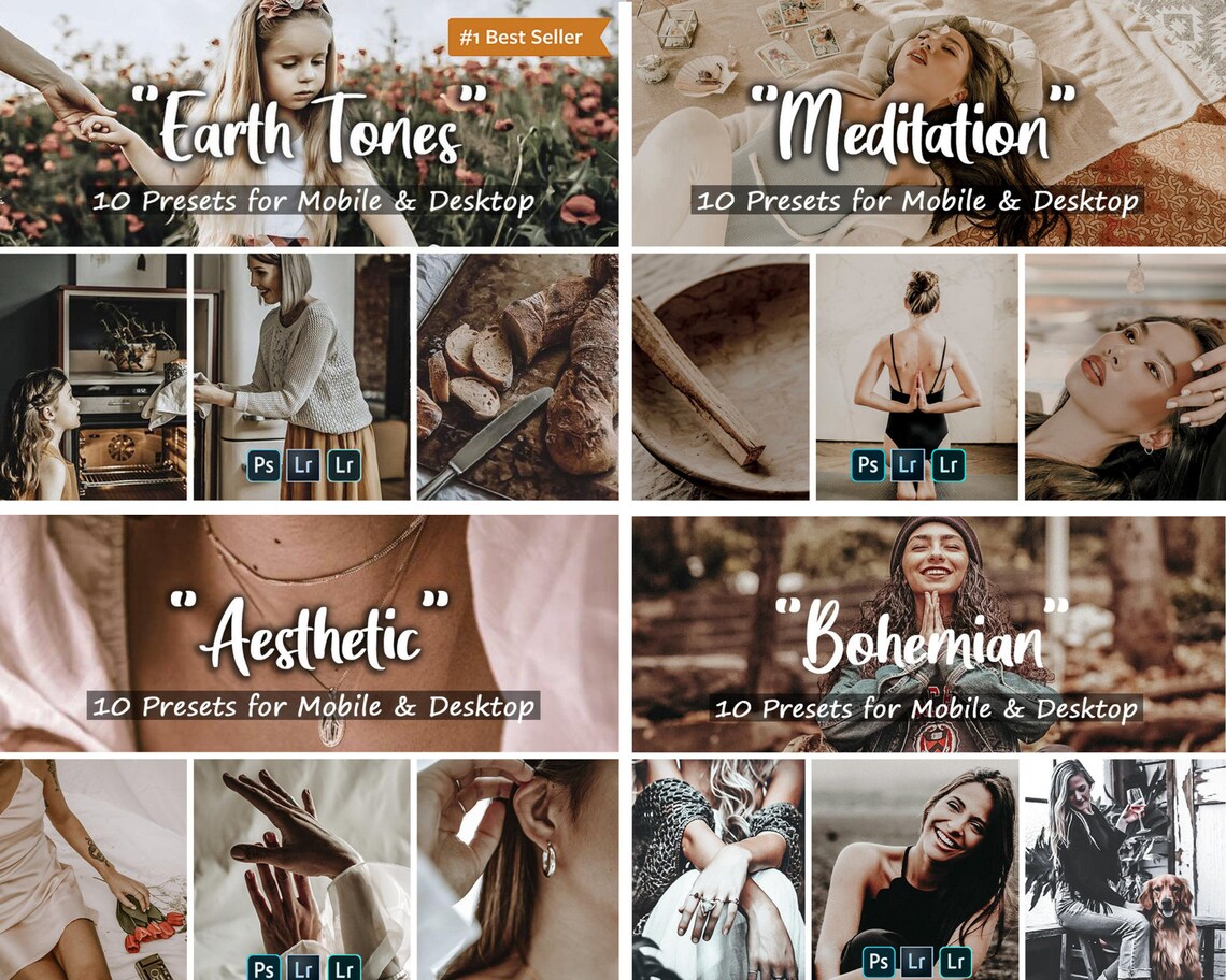 ALL-IN 1 Photo Presets Bundle A Complete Shop Collection - Etsy