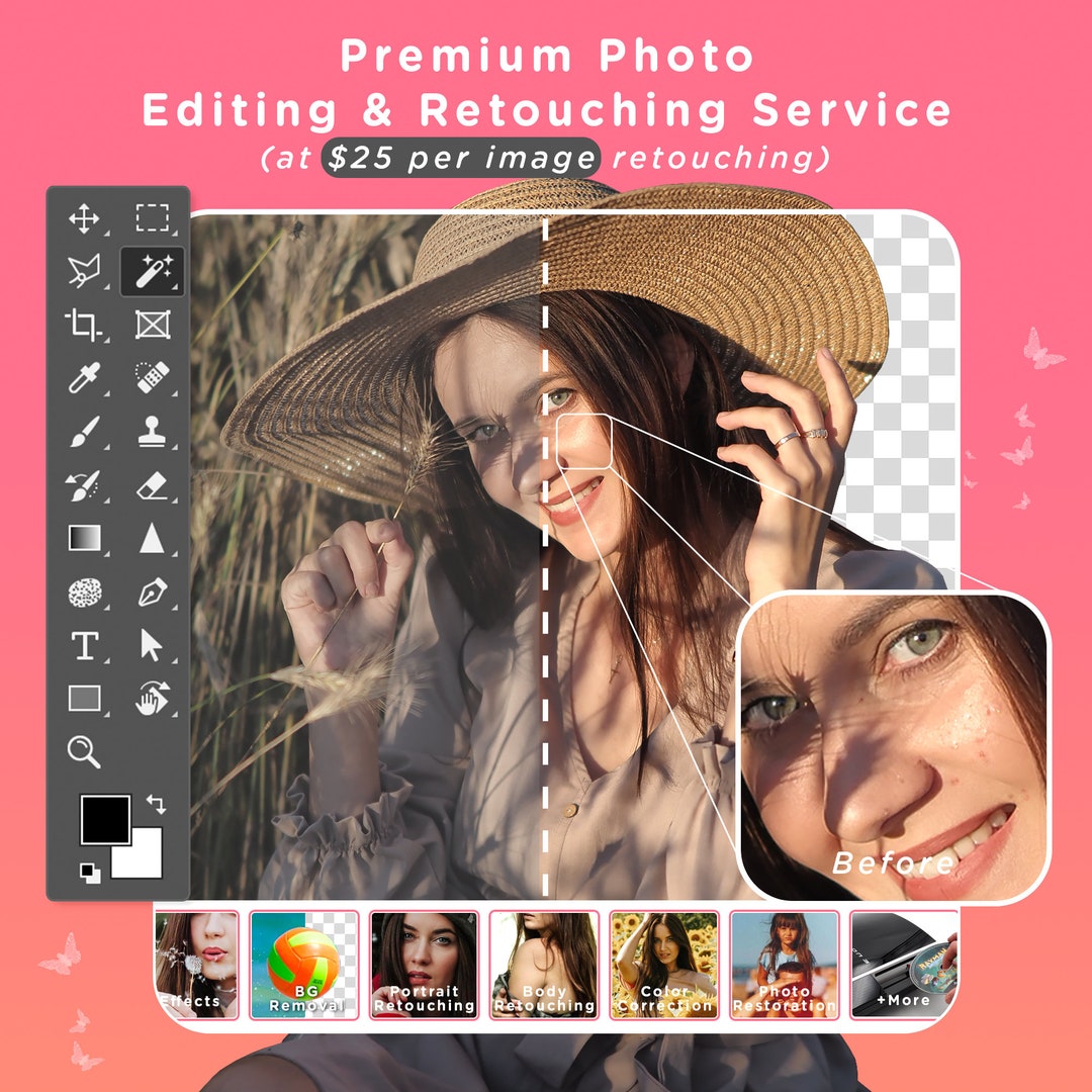 Online Photo Editing & Image Retouching Service for Anyone - Etsy