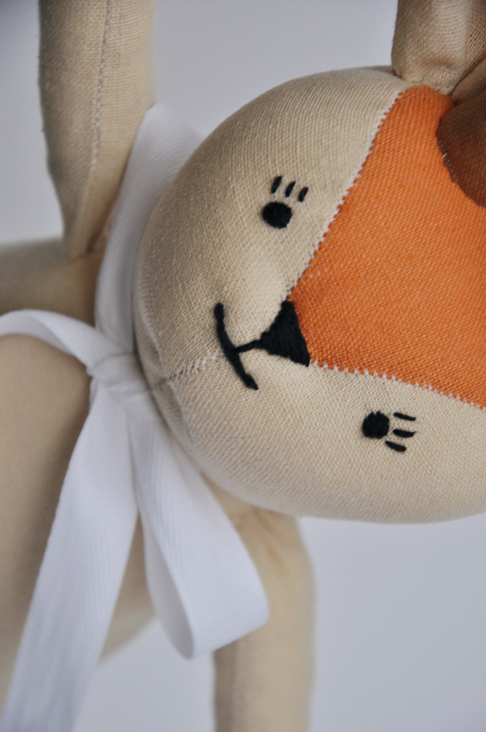 Deer Textile Toy Heirloom Rag Fawn Doll Stuffed Animal - Etsy