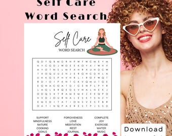 I Am Affirmations Word Search Puzzle | Printable Mindfulness Activity ...