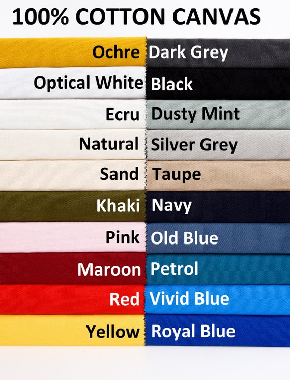 Khaki Color Chart Fabric