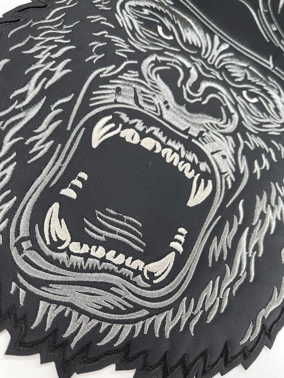 Gorilla Embroidery Patch, Gorilla Patch. Jacket Patch, Feather Patch ...