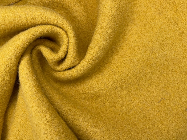 100% Boiled Wool Fabric by Half Yard - Etsy