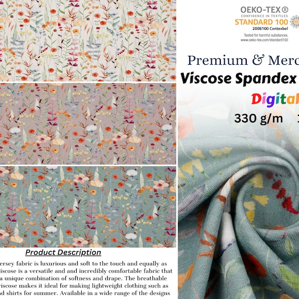 Viscose Knit Fabric for Dress - Etsy