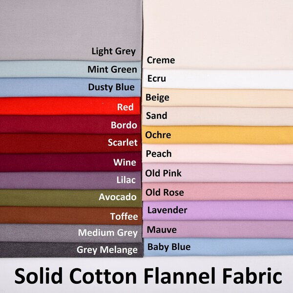 Cotton Flannel - Etsy