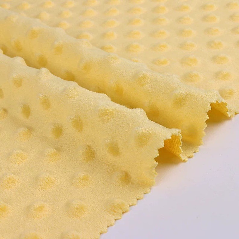 Minky Dimple Dots Fleece Fabric Nippy Fleece - Etsy