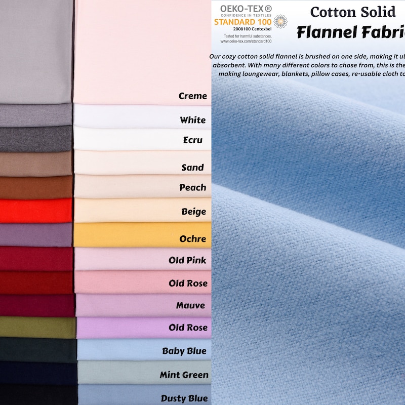 Cotton Flannel - Etsy
