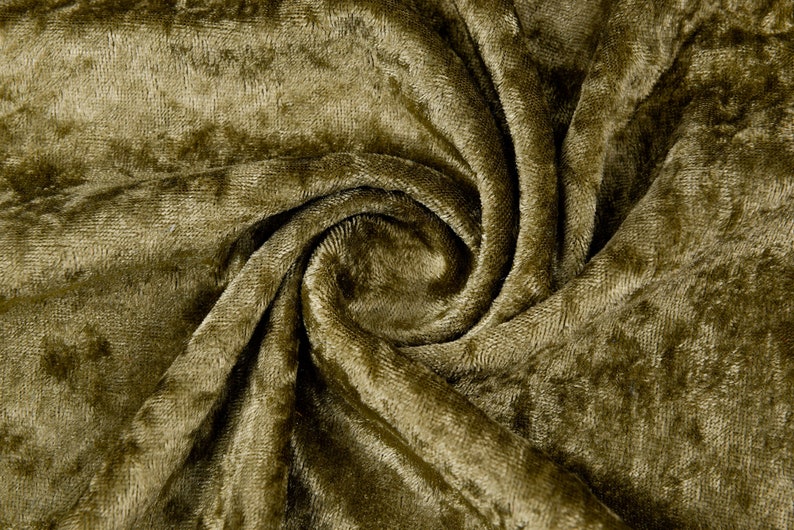 Crushed Velvet Fabric Panne Velour Fabric 100% Polyester - Etsy