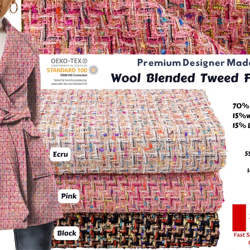 Chanel Fabric by the Yard - Etsy