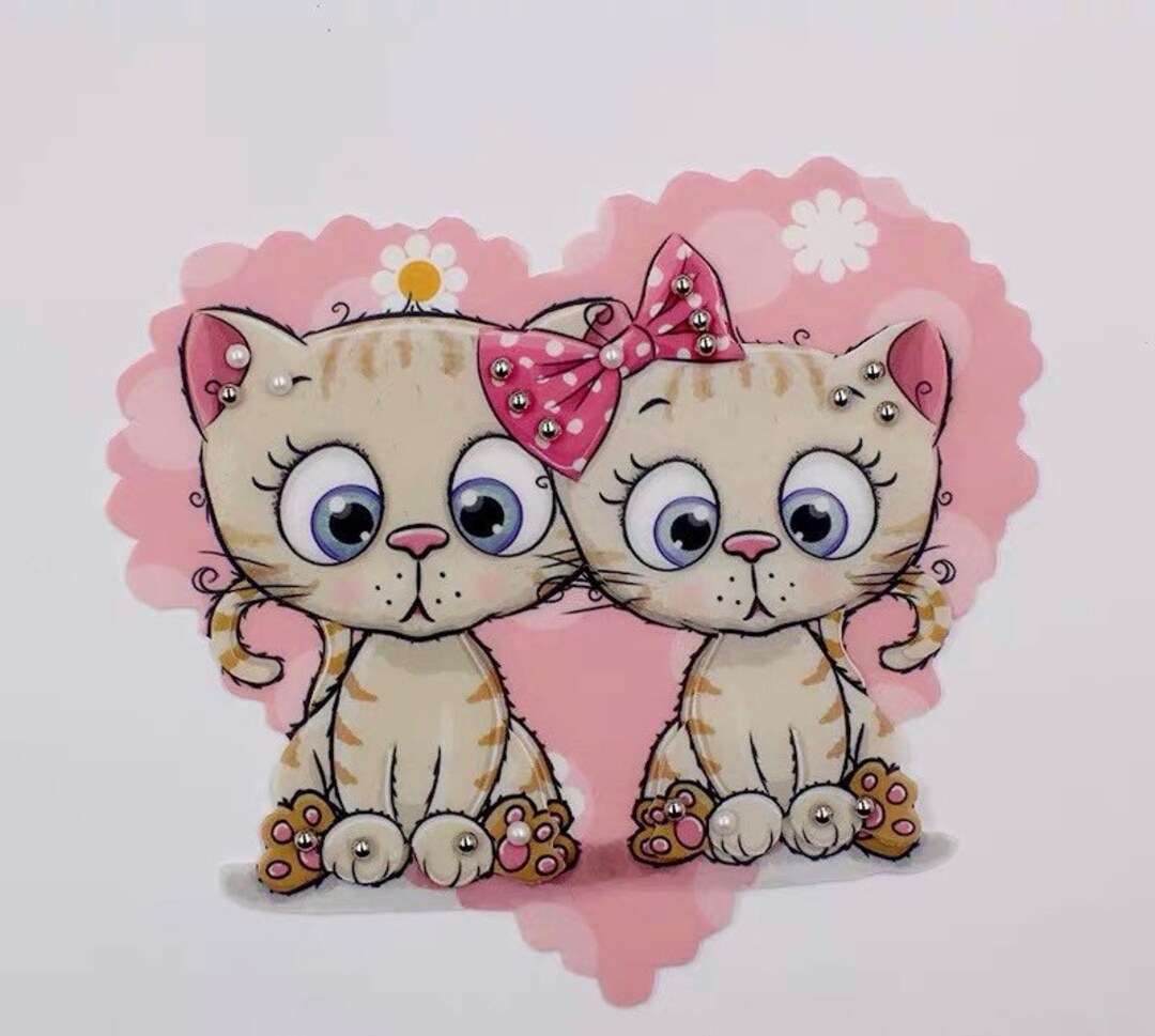 Kitty Patch , Kitten Patch, Kittens Embroidered Patch, Kids Patch ...