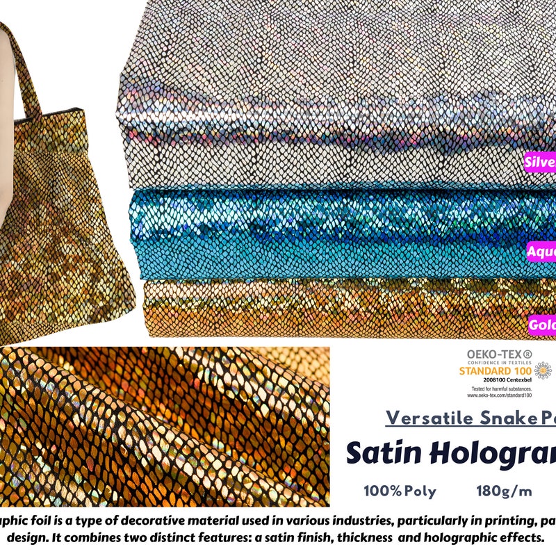 Holographic Fabric - Etsy