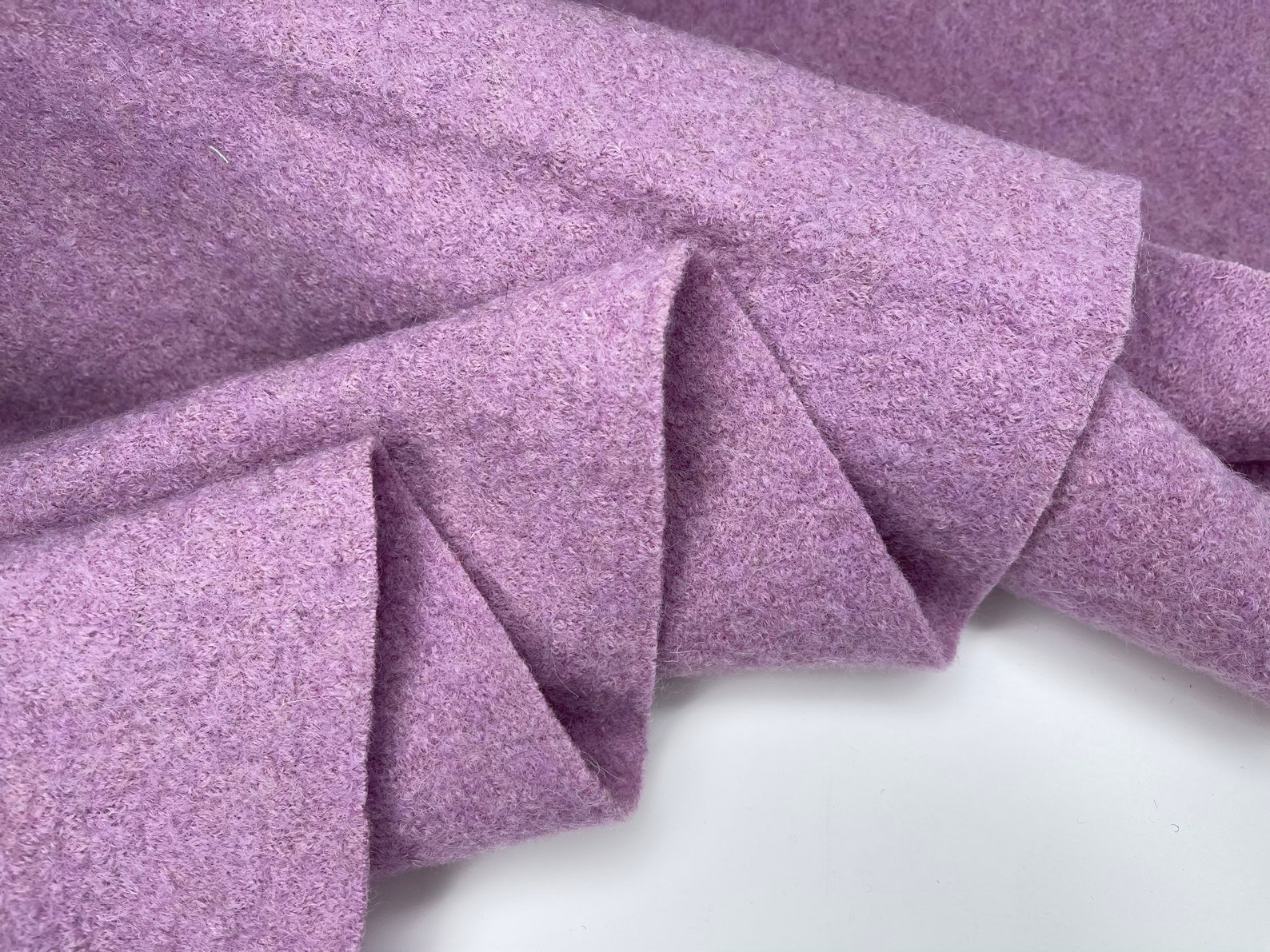 100% Boiled Wool Fabric by Half Yard - Etsy