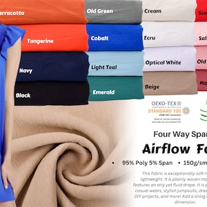 Four Way Spandex Airflow Fabric, Air Flow Solids , Ultra-soft-touch ...