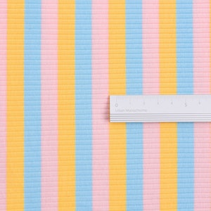 Knitted Ribbing Cotton Jersey Fabric, Striped Rib Knit Fabric Ribbing ...