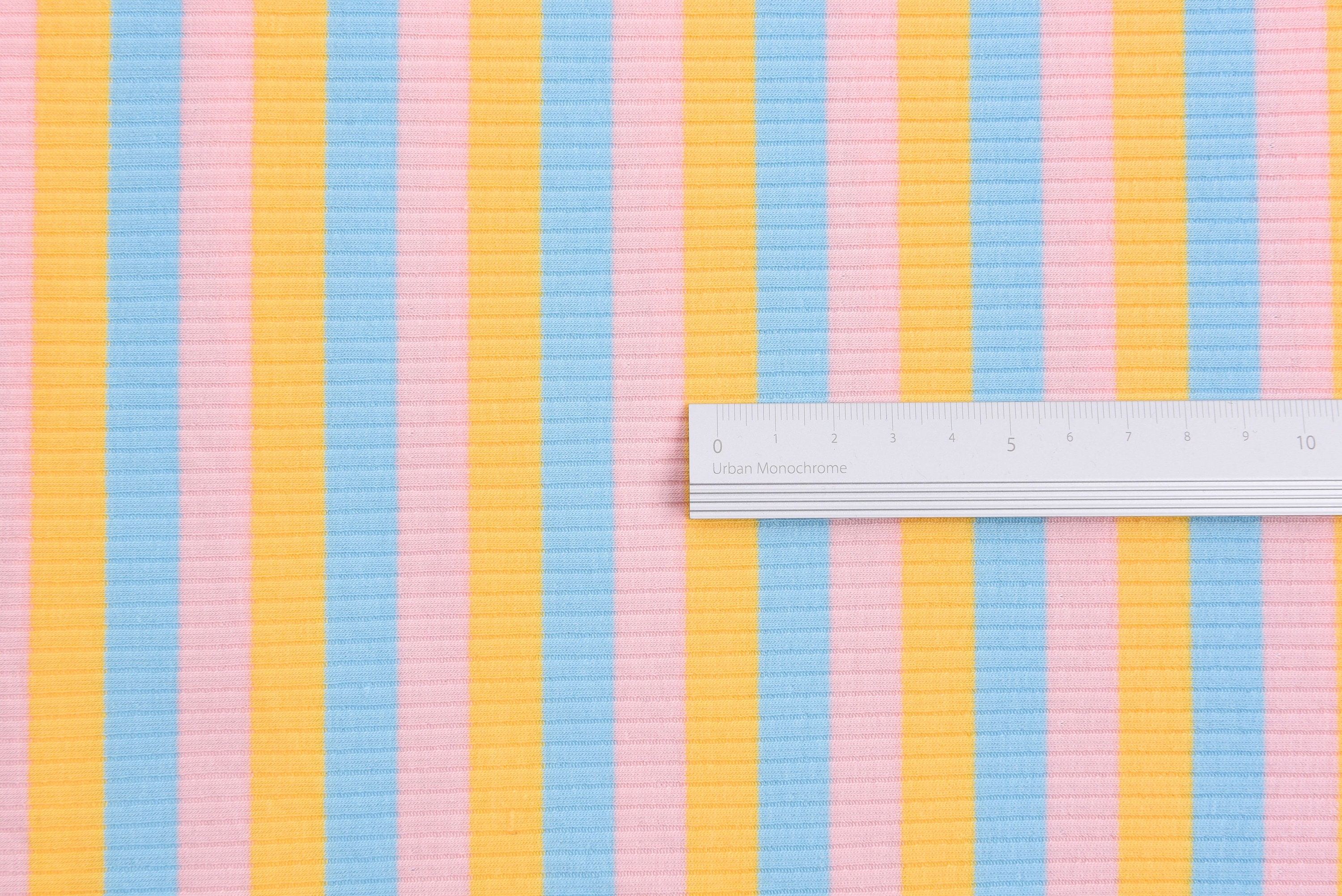 Knitted Ribbing Cotton Jersey Fabric Striped Rib Knit Fabric - Etsy