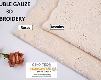 60 Cotton Muslin Natural Beige, Fabric by the Yard - Etsy