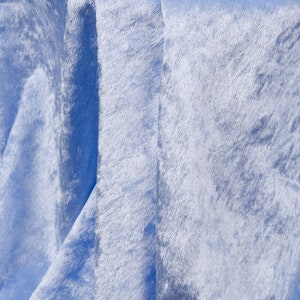 Crushed Velvet Fabric, Panne Velour Fabric, 100% Polyester Velvet, Soft ...