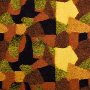 Boiled Wool Jacquard Irregular Dots Pattern Fabric/ Made by Merino Wool ...