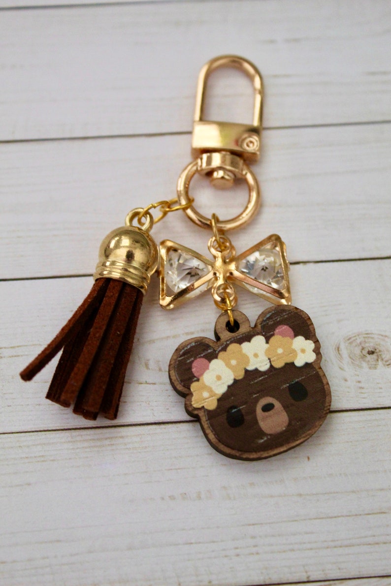 1 Mini Charm Animal Keychains, Gifts for Friends, Cute Animal Keychain ...
