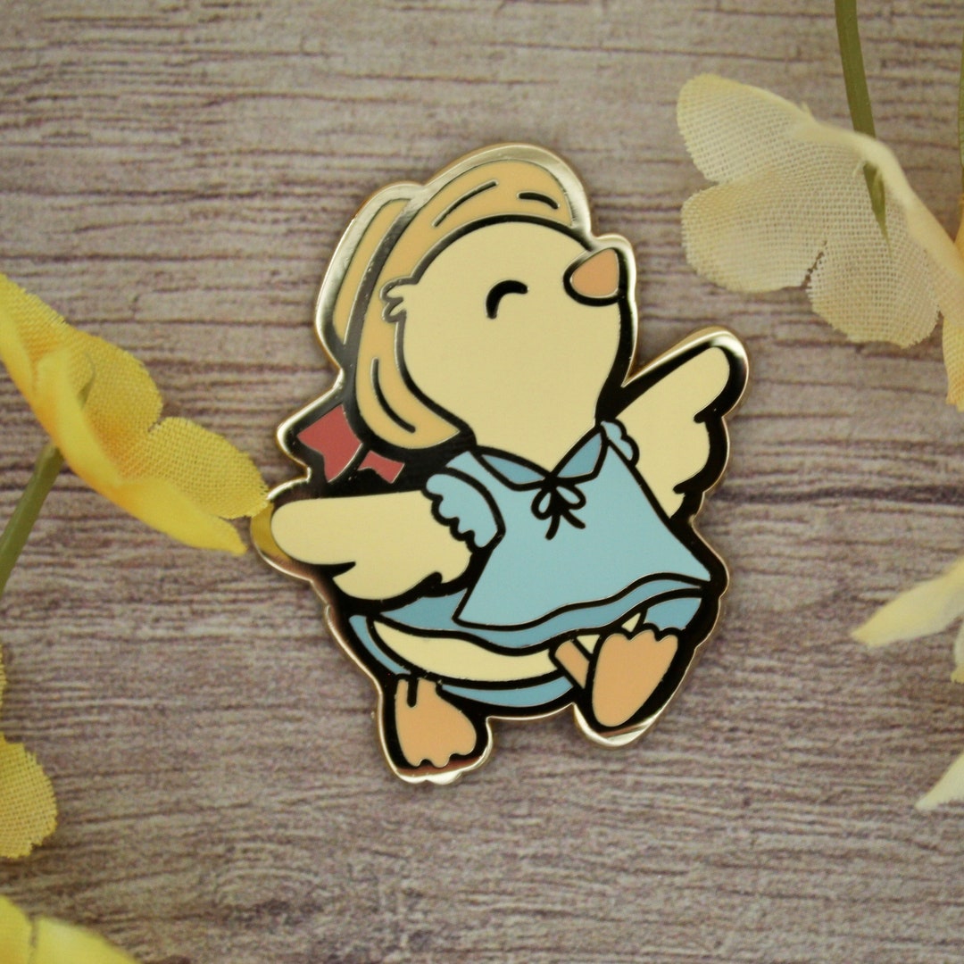 Duck Enamel Pin, Gift for Friends, Cottagecore Gift, Cute Enamel Pin ...