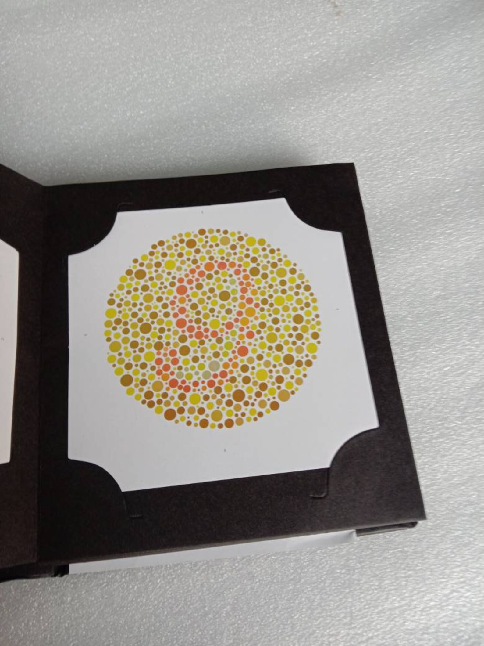 Ishihara Colour Vision Test Book Forvcolor Deficiency 38 Etsy