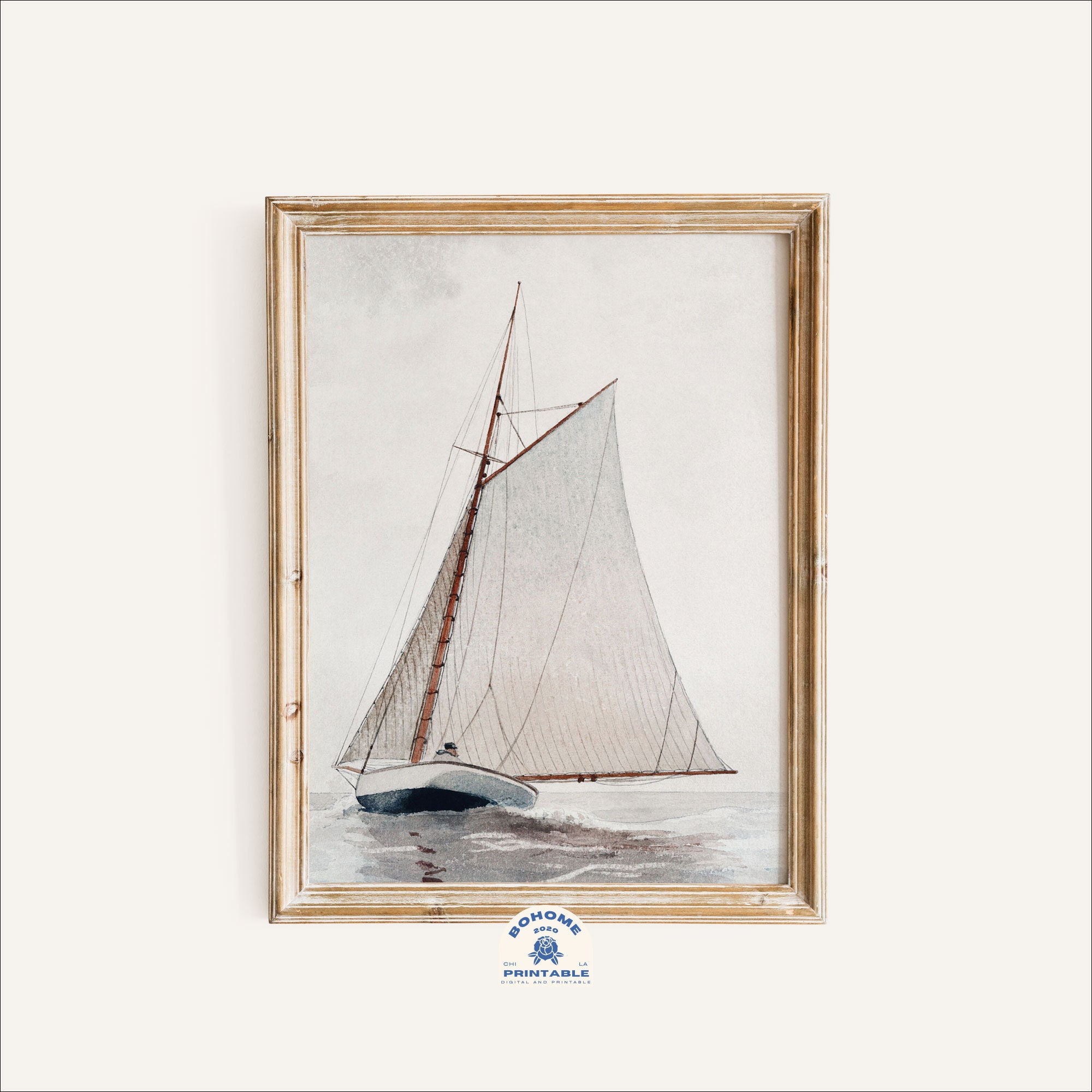 Nautical Prints, Sailing, Vintage Art, Sailing Wall Art, Wall Decor ...