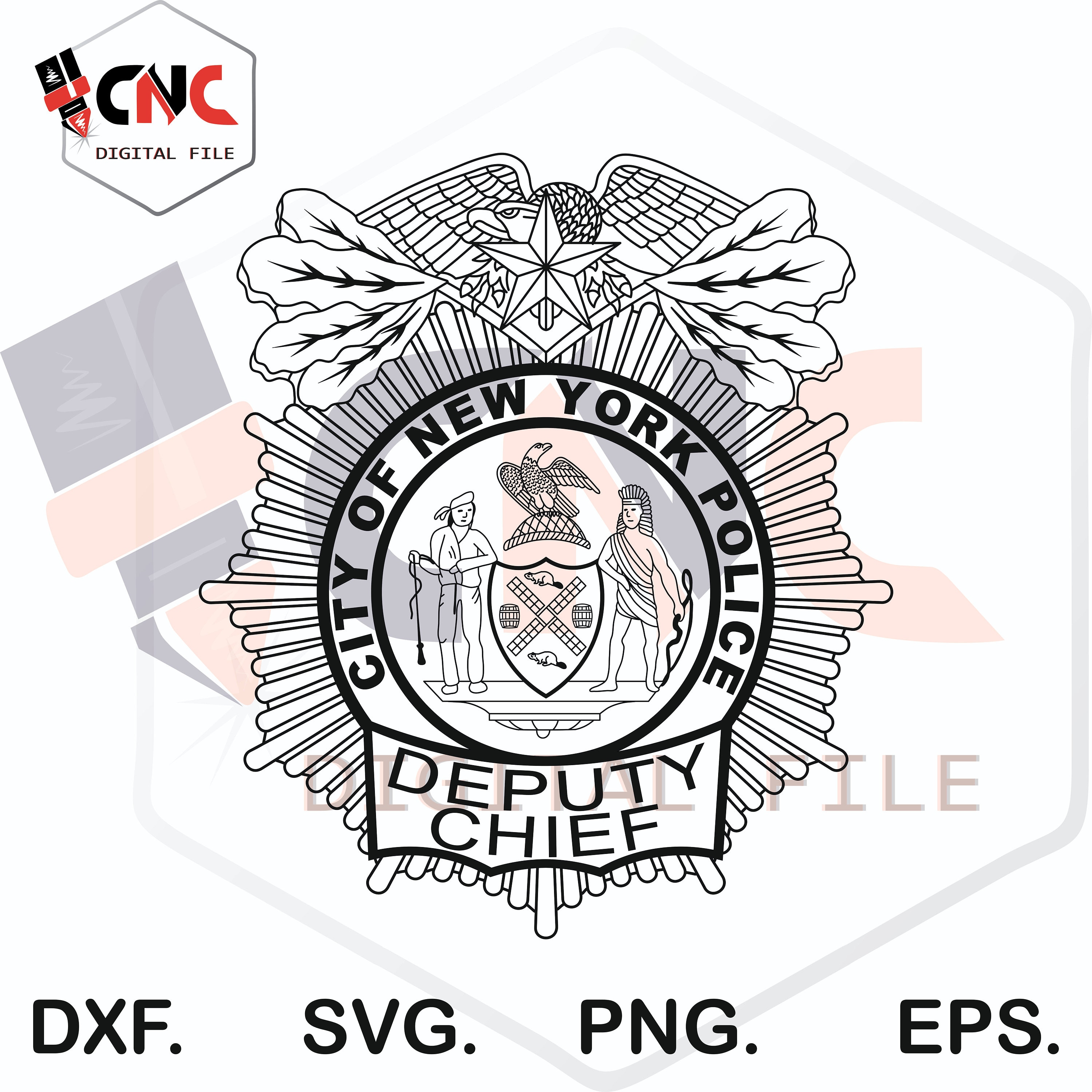 Lapd Deputy Chief Badge