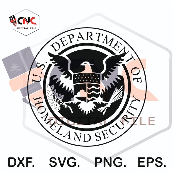 Homeland Security Svg - Etsy