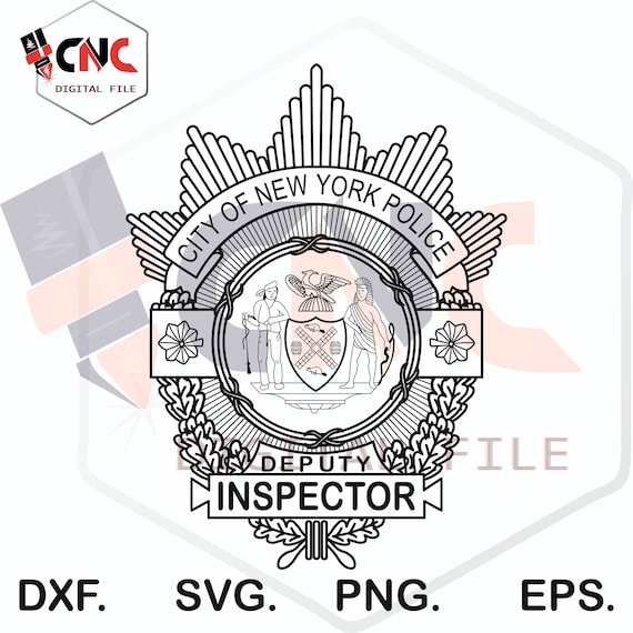 Deputy Inspector New York Police Department NYPD USA United - Etsy