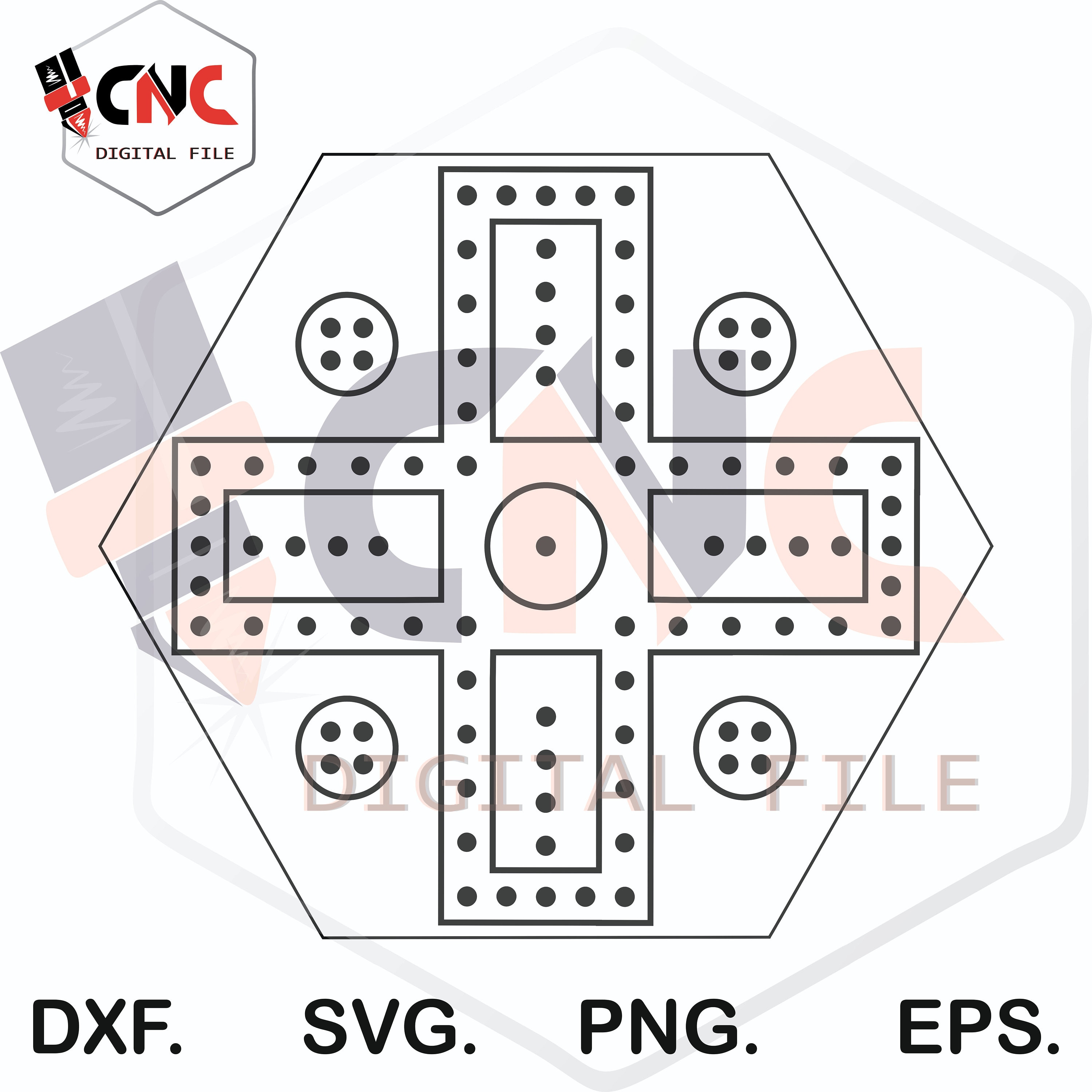 Fast Track and Aggravation Board Game for 4 Players Vector File Svg and ...