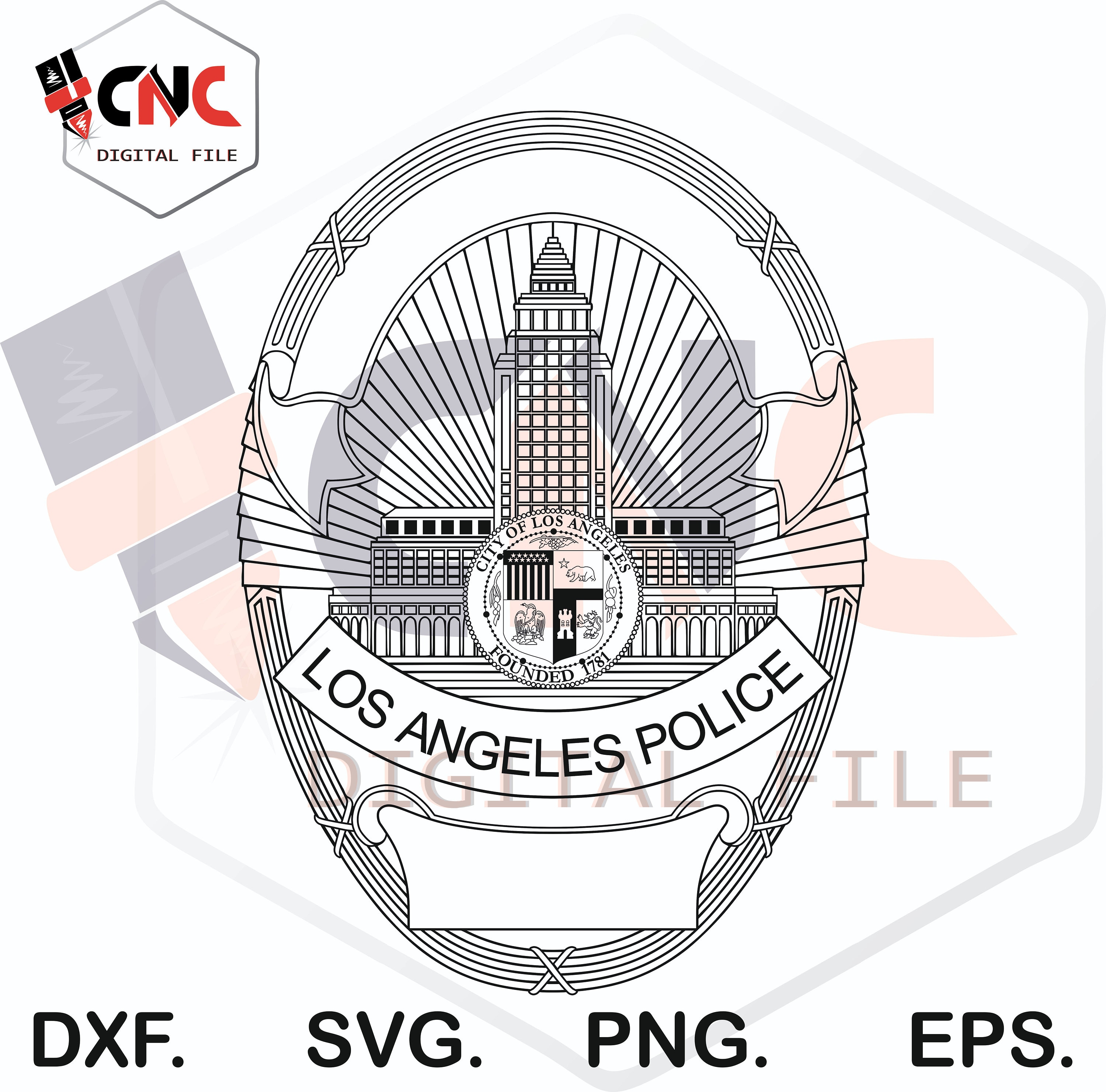 Lapd Badge Png