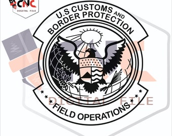 Us Border Patrol Logo Svg - Etsy
